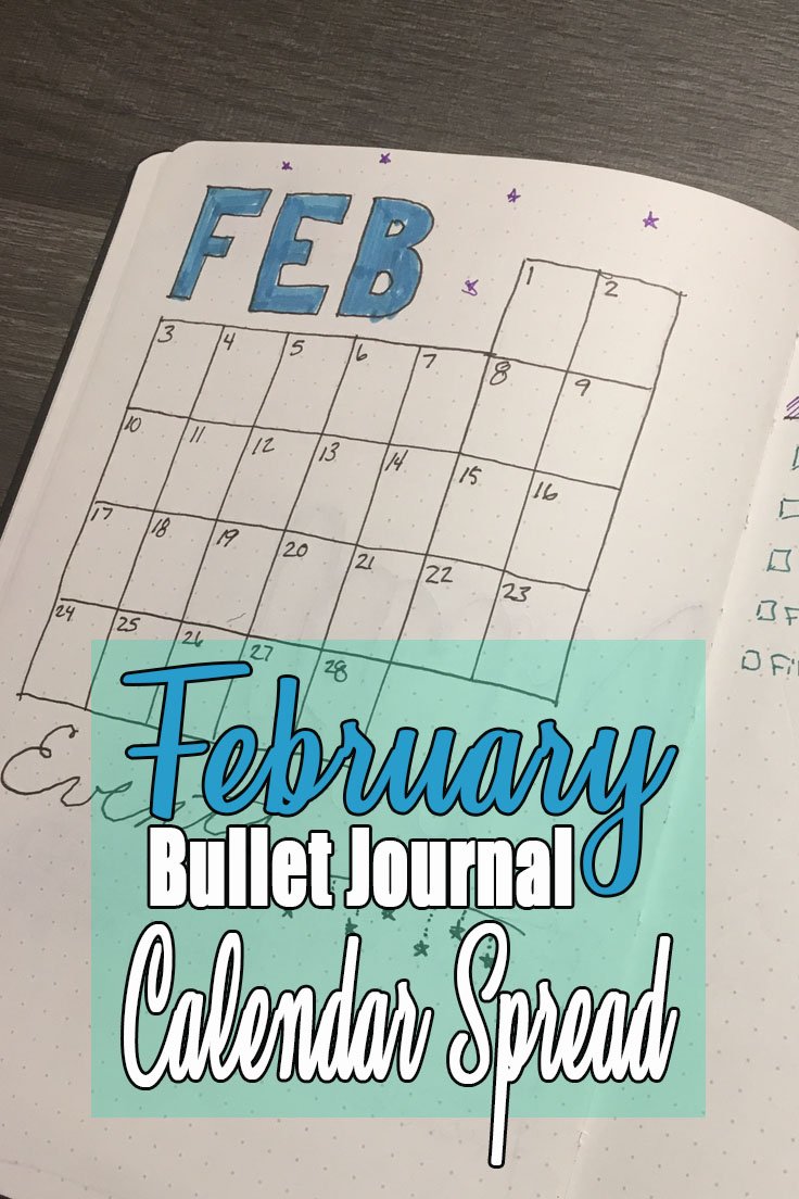 February Bullet Journal Set Up In A Minimalist Style | Plan With Me ...
