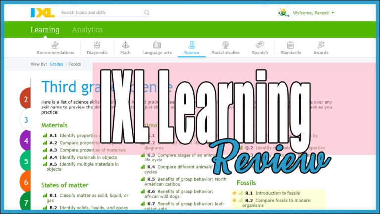 IXL Learning Review - A Fun Way To Learn - Nourishing Parenting