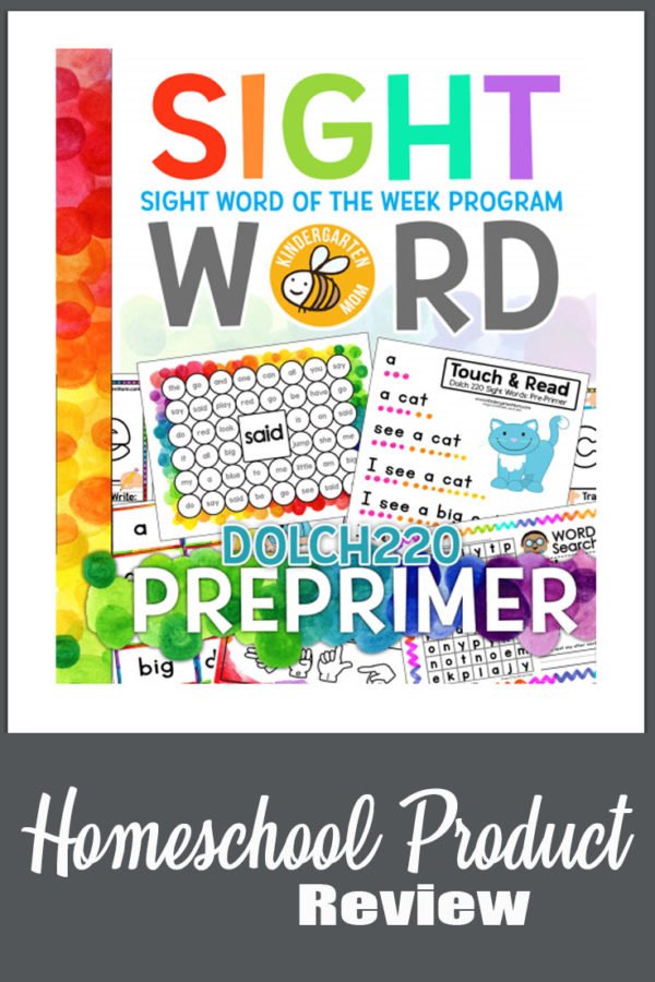 Using Sight Words - Crafty Classroom Review - Nourishing Parenting